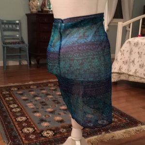 Beach Native | Swim | Beach Native Swimsuit Sarong Wrap Coverup | Poshmark